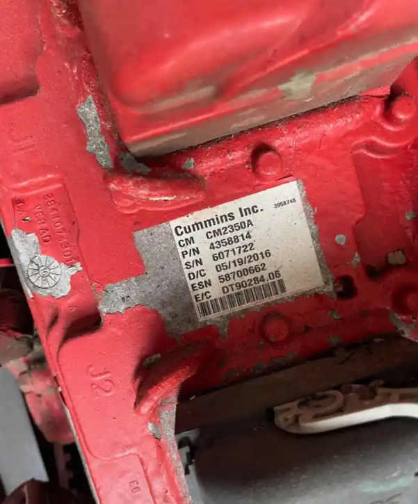 2017 Cummins ISB (ESN 58700662) – SNK Parts Sourcing